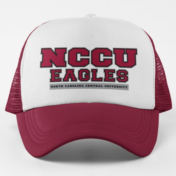 Accessories | New Nccu Eagles Wordmark Foam Trucker Snapback Hat 2tone ...